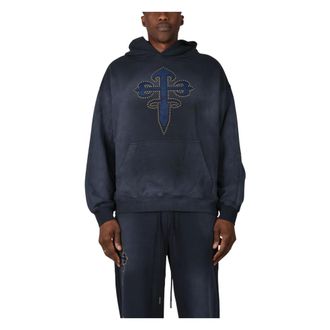 Ksubi SweaT-shirts &agrave; capuche - Homme - Sweatshirts et sweats &agrave; capuche - Bleu - Taille: L