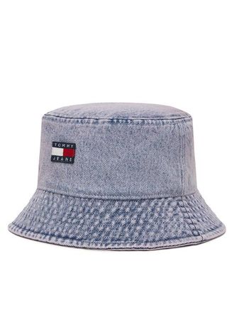 Tommy Jeans Hut Tjw Heritage Denim Bucket Hat AW0AW17816 Rosa