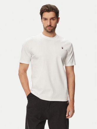 Spyder T-Shirt W126-SPMTS-1008-01X Wei&szlig; Regular Fit