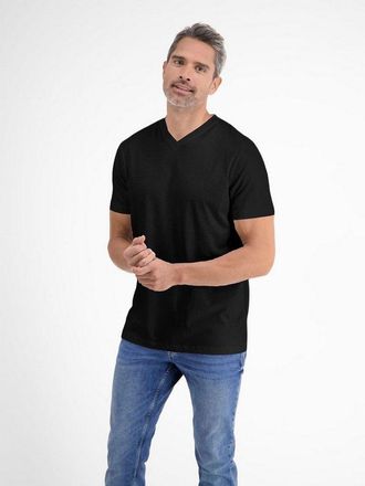Lerros T-Shirt Basic V-Ausschnitt, in klassischer Optik im 4er Pack