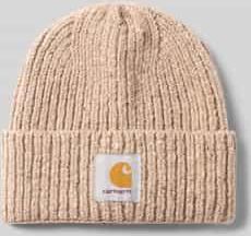 Carhartt Work in Progress Beanie mit Label-Patch Modell ASHLEY