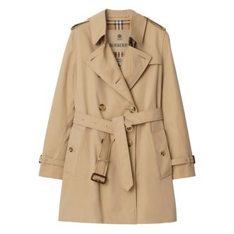 Burberry Kensington Heritage Belted Trench Coat