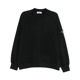 Stone Island Sweatshirt mit hohem Kragen - - Sweatshirts & Hoodies - Herren - Schwarzk - L
