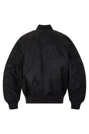 Diesel Mens Bomber Jacket Black Polyamide