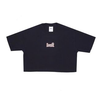 HUF Schwarzes Cropped Tee 1993 Stil - - Tops - Damen - Schwarzk - M