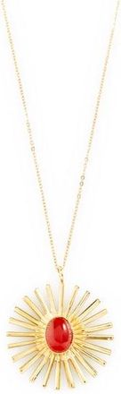 Au Printemps Paris Halskette mit Anhänger in Gold