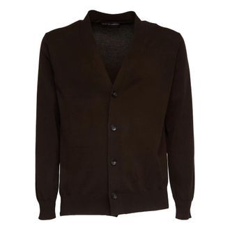 FILIPPO DE LAURENTIIS Cardigan Scollo a V - - Knitwear - Herren - Braun - XL