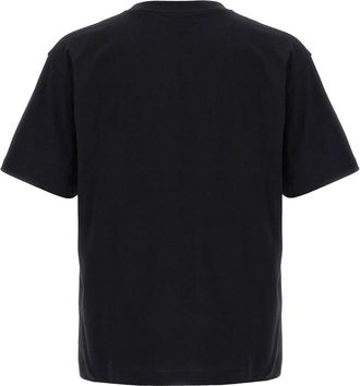 Valentino Garavani Logo-Print Cotton T-Shirt - Black