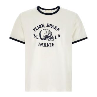 Second/Layer Second/Layer, Homme, Tops, Blanc, Taille: XL T-shirt en coton l&eacute;ger