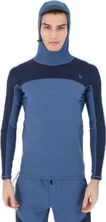 Hurley Haut de Surf &agrave; Capuche Coast Guard Maillot dermoprotecteur, sous-Marin, M Homme
