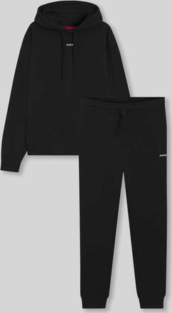 HUGO BOSS Trainingsanzug mit Logo-Schriftzug im 2-teiligen Set