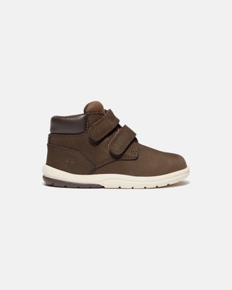 Timberland Toddle Tracks halbhoher Boot mit Klettverschluss f&uuml;r Kleinkinder in Dunkelbraun, Braun, Gr&ouml;&szlig;e