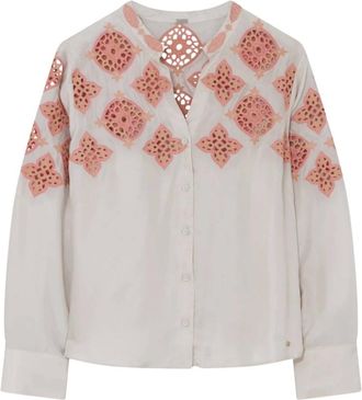 Gustav Femme, Blouses et Chemises, Beige, Taille: 40 FR Cana Blouse