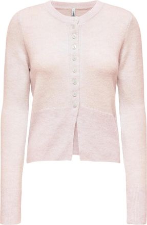 Only Onlella Ls Button O-Neck Cardigan KNT
