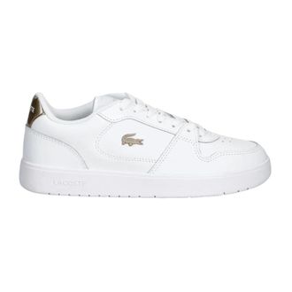 Lacoste Femme, Chaussures, Blanc, Taille: 38 EU Baskets en cuir Court Ace