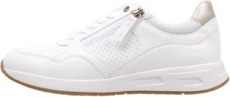 Geox Damen D BULMYA B Sneaker, White, 38 EU