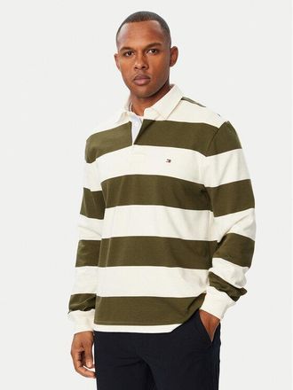 Tommy Hilfiger Poloshirt Essential MW0MW45692 Dunkelgr&uuml;n Regular Fit
