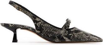 Saison 1865 Slingback New Charlotte en cuir de ch&egrave;vre
