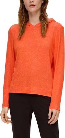 s.Oliver Langarmshirt mit Kapuze