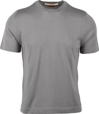 Hindustrie T-Shirt in Strick - - Tops - Herren - Grau - L