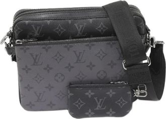 Louis Vuitton Sac bandouli&egrave;re vintage en toile Pre-owned - Femme - Pre-owned - Noir - Taille: ONE Size