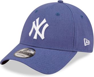 New Era 9Forty Strapback Cap - LEINEN New York Yankees Navy