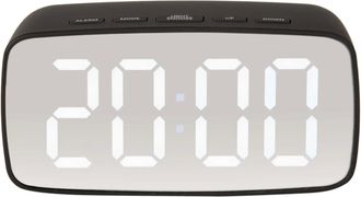 Present Time R&eacute;veil oval LED Silver Present Time