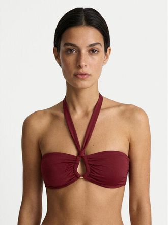 Guess Bikini-Oberteil E6GJ15 KF590 Dunkelrot