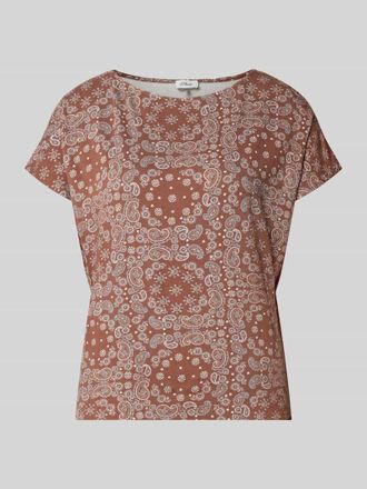 s.Oliver Red Label Relaxed Fit T-Shirt aus Viskose-Mix