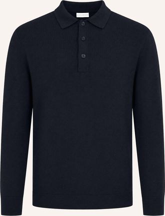 Kiefermann Kiefermann Poloshirt Imano Aus Merino blau