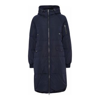 Ichi Ichi - Doudoune Ihbunala - Femme - Manteaux - Bleu - Taille: 46 FR