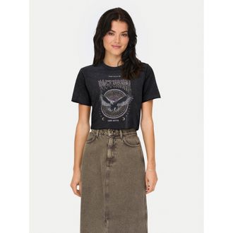 Only T-Shirt Lucy 15215721 Schwarz Regular Fit