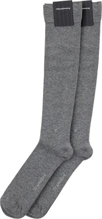 Ermenegildo Zegna unisex, Sous-v&ecirc;tements, Gris, Taille: L Chaussettes N4V100060
