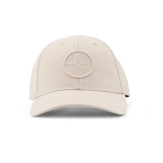 Stone Island Homme, Accessoires, Blanc, Taille: ONE Size Casquette de baseball avec logo