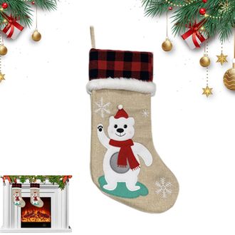 Generic Riesige Weihnachtsstr&uuml;mpfe | Winterdekoration f&uuml;r den Kaminsims, lustiges Anti-Stress-Spielzeug f&uuml;r den Innen- und Au&szlig;enbereich, Geschenke f&uuml;r Familie