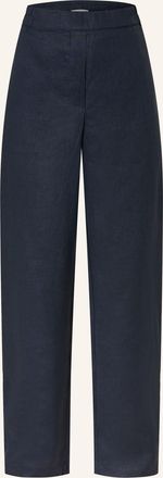 (The Mercer) N.Y. (The Mercer) N.Y. Marlenehose Aus Leinen blau