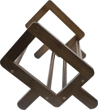 DOITOOL Kleines Bücherregal für Schreibtisch Kompaktes Platzsparendes Bücher DVD Organizer Regal Robust und Leicht zu Reinigen Einfacher Aufbau für Büro Wohnz