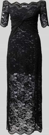 Paco Rabanne Maxikleid aus floraler Spitze