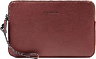 Piquadro Homme, Sacs, Brun, Taille: ONE Size Pochette en cuir