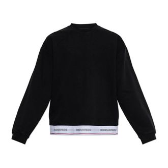 Dsquared2 Logo Sweatshirt - - Sweatshirts & Hoodies - Herren - Schwarzk - M