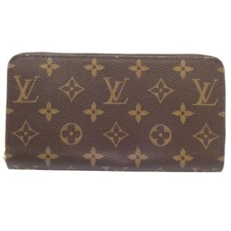 Louis Vuitton Pre-owned Canvas portemonnaies - - Pre-owned - Damen - Braun - ONE SIZE