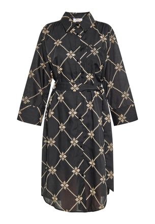 Usha Kleid Damen schwarz