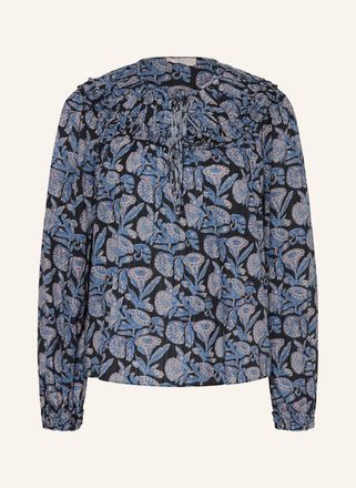 Ulla Johnson Ulla Johnson Blusenshirt Florelle Mit R&uuml;schen blau