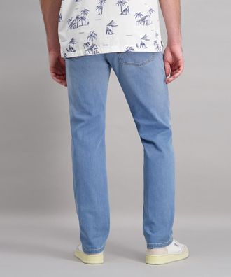 Pioneer Authentic Jeans 5-Pocket-Jeans, Herren, Gr. 33, L&auml;nge 32, ocean blau used whisker, Denim/Jeans, Obermaterial: 76% Baumwolle, 22% Polyester, 2% Elasthan, PIONEER AUTHE