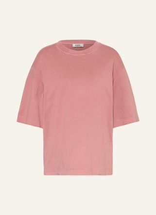 COS Cos Oversized-Shirt Mit 3/4-Arm pink
