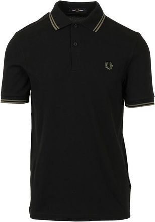 Fred Perry Homme, Tops, Noir, Taille: XL Twin Tipped Polo