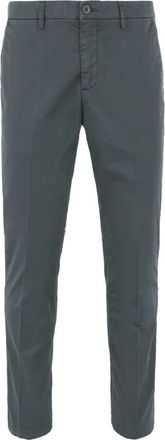 Bomboogie Homme, Pantalons, Bleu, Taille: W36 Pantalon chino slim en coton stretch