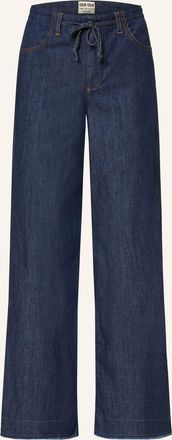 Oui Marlenehose In Jeansoptik blau