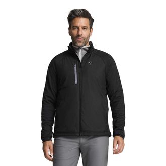 Puma Hielands Jacke f&uuml;r Herren, Leicht, Emblem (Schwarz)
