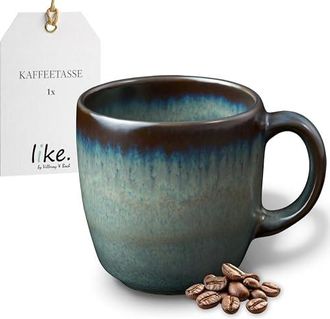 like. by Villeroy & Boch Lave gris tasse à café en grès, 190 ml, résistante au lave-vaisselle
